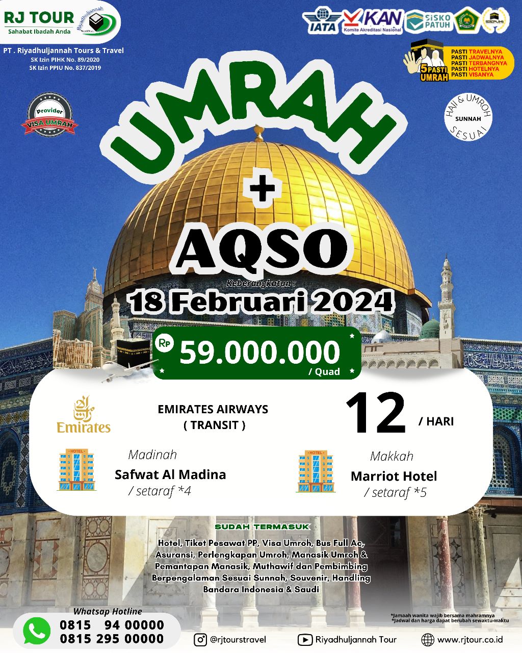 Riyadhuljannah Tours & Travel | Sahabat Ibadah Anda