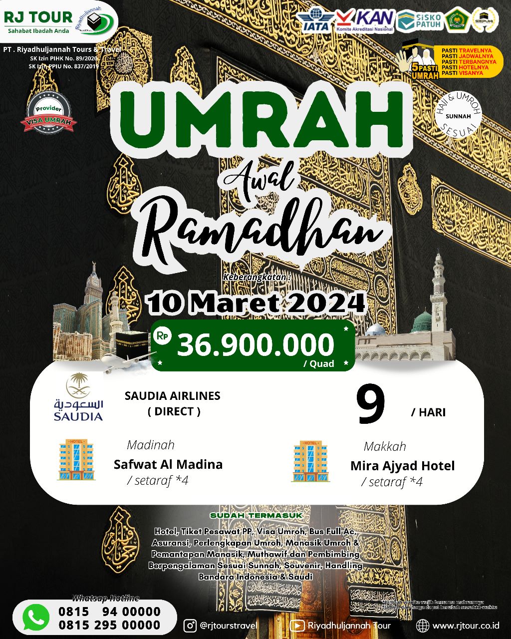 Riyadhuljannah Tours & Travel | Sahabat Ibadah Anda