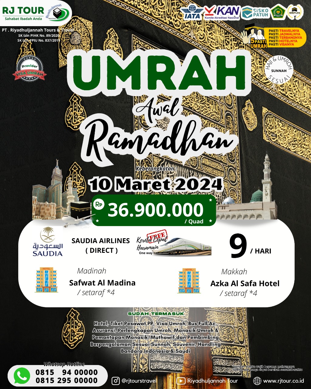 Riyadhuljannah Tours & Travel | Sahabat Ibadah Anda