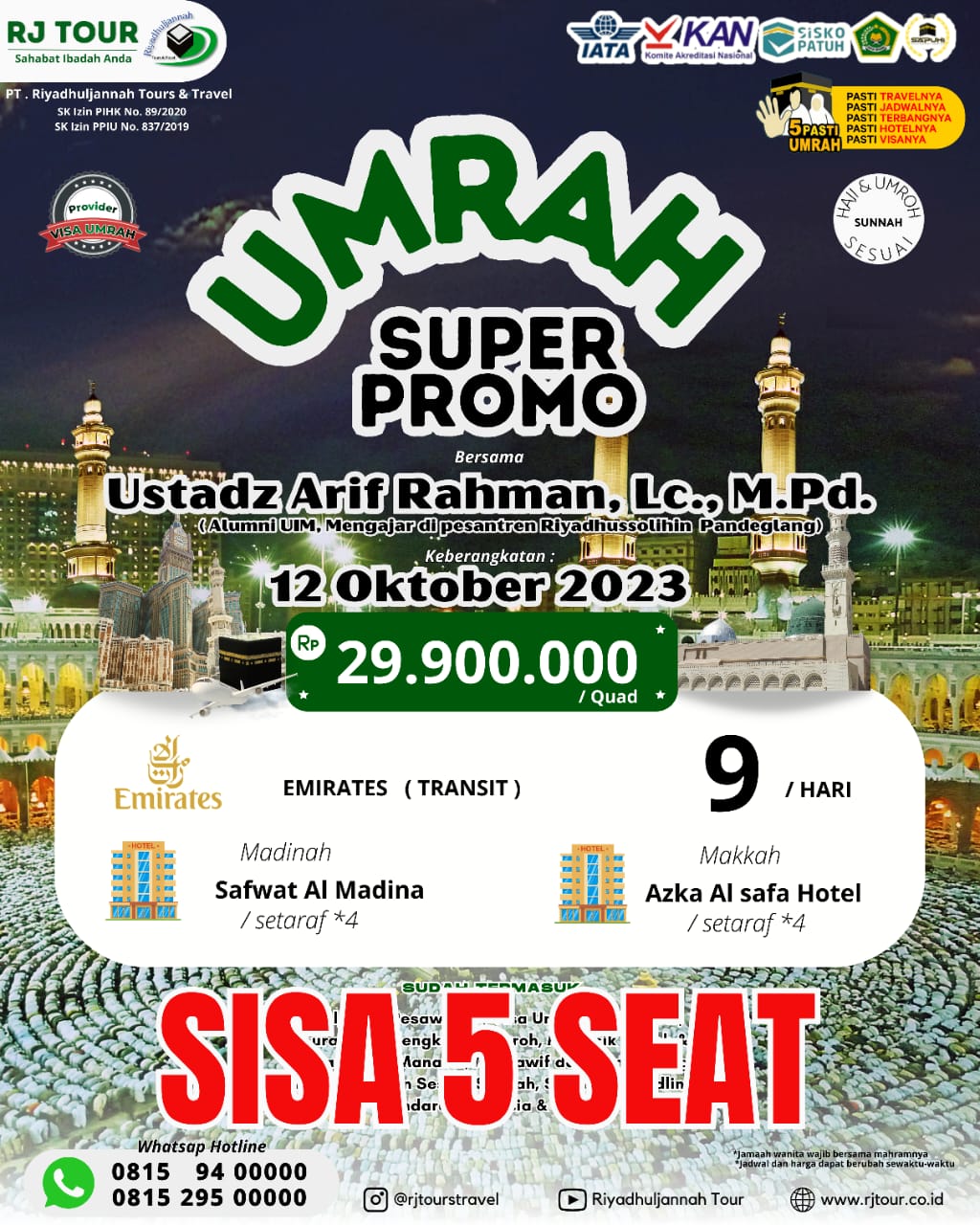 Riyadhuljannah Tours & Travel | Sahabat Ibadah Anda