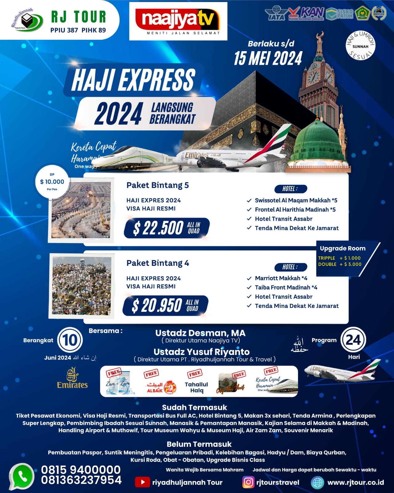 Riyadhuljannah Tours & Travel | Sahabat Ibadah Anda